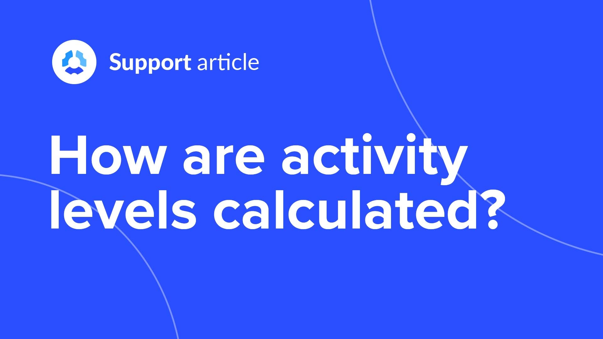 How are Activity Levels Calculated in Hubstaff Time Tracking?