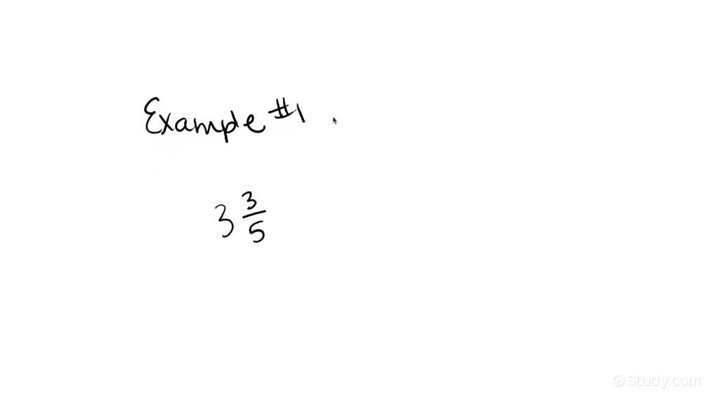 How to Convert a Mixed Number to a Terminating Decimal | Algebra ...