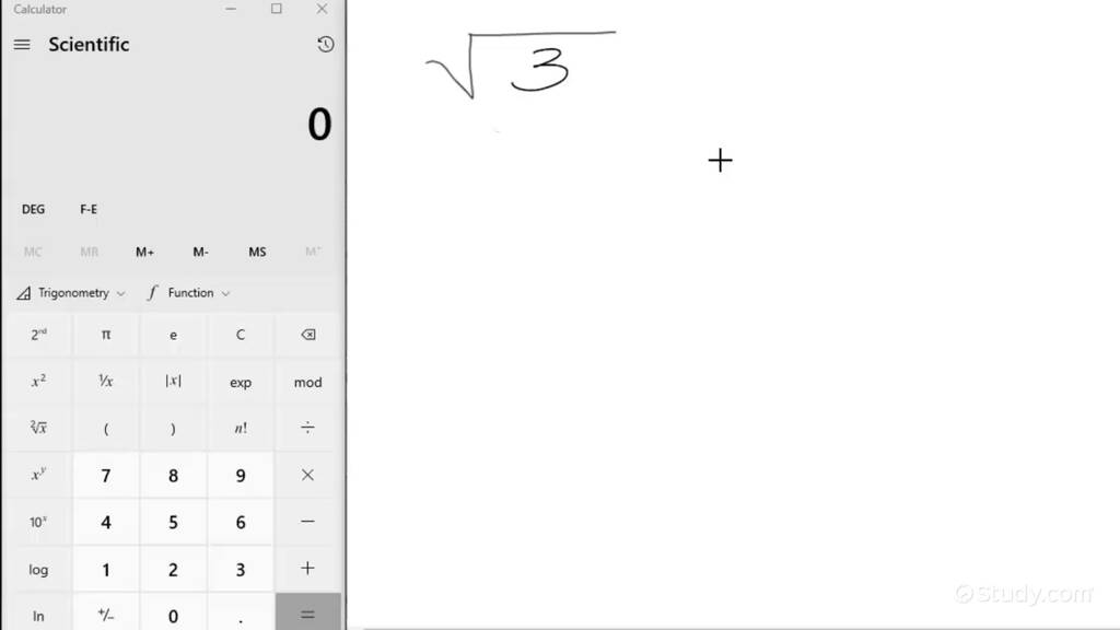Using a Calculator to Approximate a Square Root | Algebra | Study.com