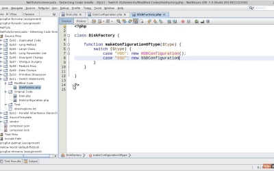 Detecting Code Smells - Switch Statements