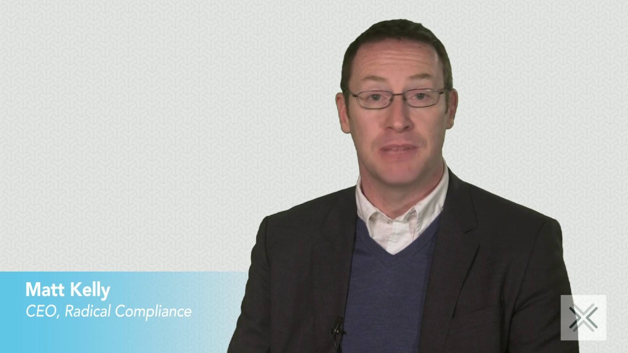 "What's Next in Compliance" with Matt Kelly, Episode 3 - Compliance Next