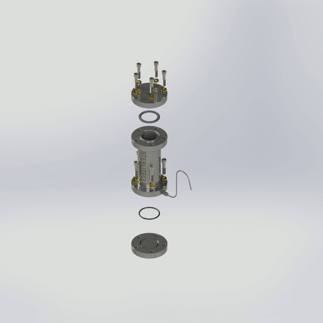 Mechanical Stirrer with 316 Stainless Stir Bar and Shaft (include