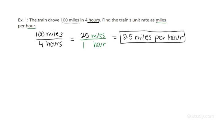 How to Determine a Unit Rate Based on a Word Problem with Whole Number ...