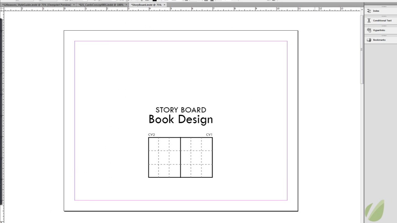 Book Layout in InDesign - Order of Content
