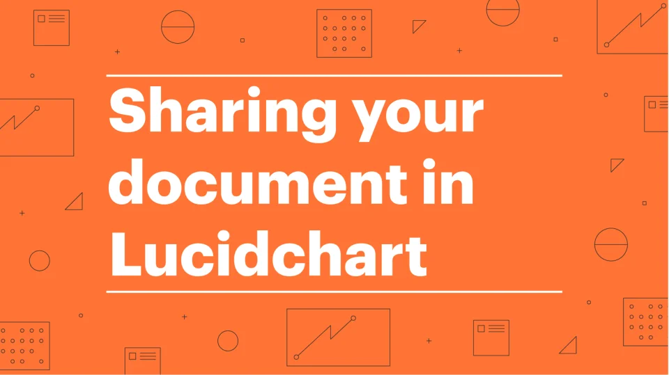 Sharing your document in Lucidchart