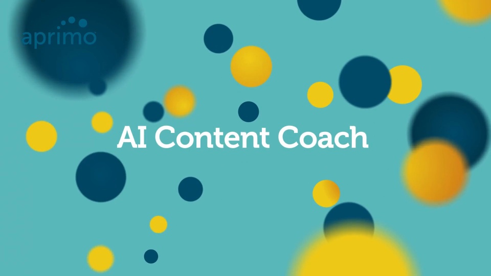 Aprimo AI Content Coach