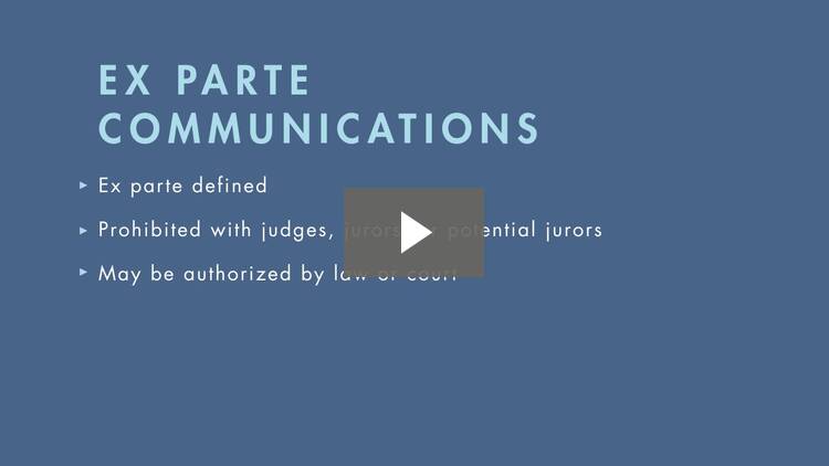 Legal Ethics Videos: Impartiality - Quimbee