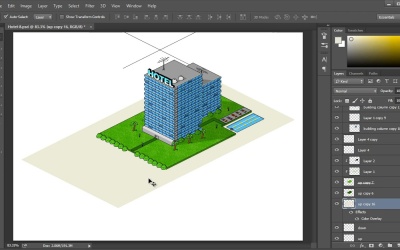 Creating Isometric Pixel Art - Adding the Beach and Ocean