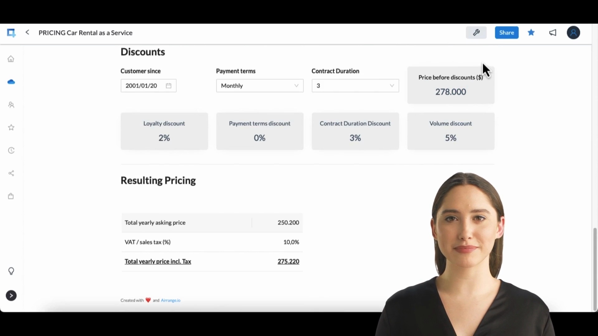 Airrange | No-code frontends for spreadsheets