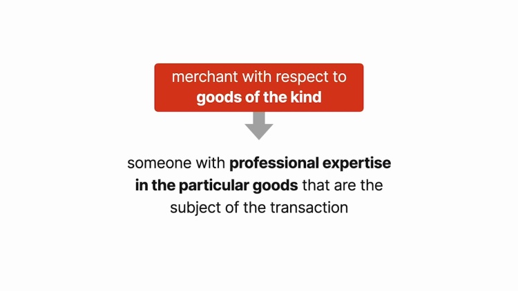 Sales Videos: Key Terms in Article 2 | Quimbee