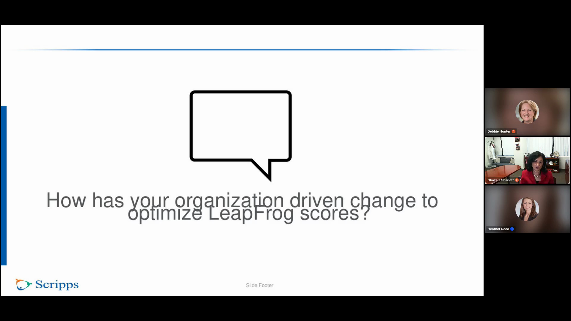 Press Ganey High Reliability Learning Series: The Leapfrog Journey