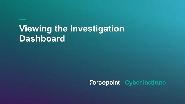 Forcepoint Cyber Institute