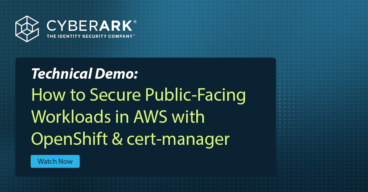 Securing Public-Facing Workloads in AWS with OpenShift & cert-manager