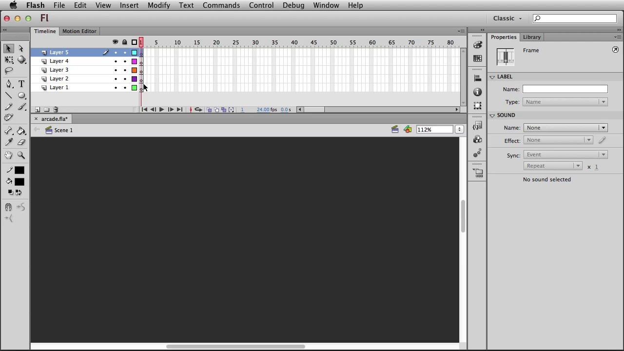 Introduction to Cartooning - The Flash Interface / Preferences