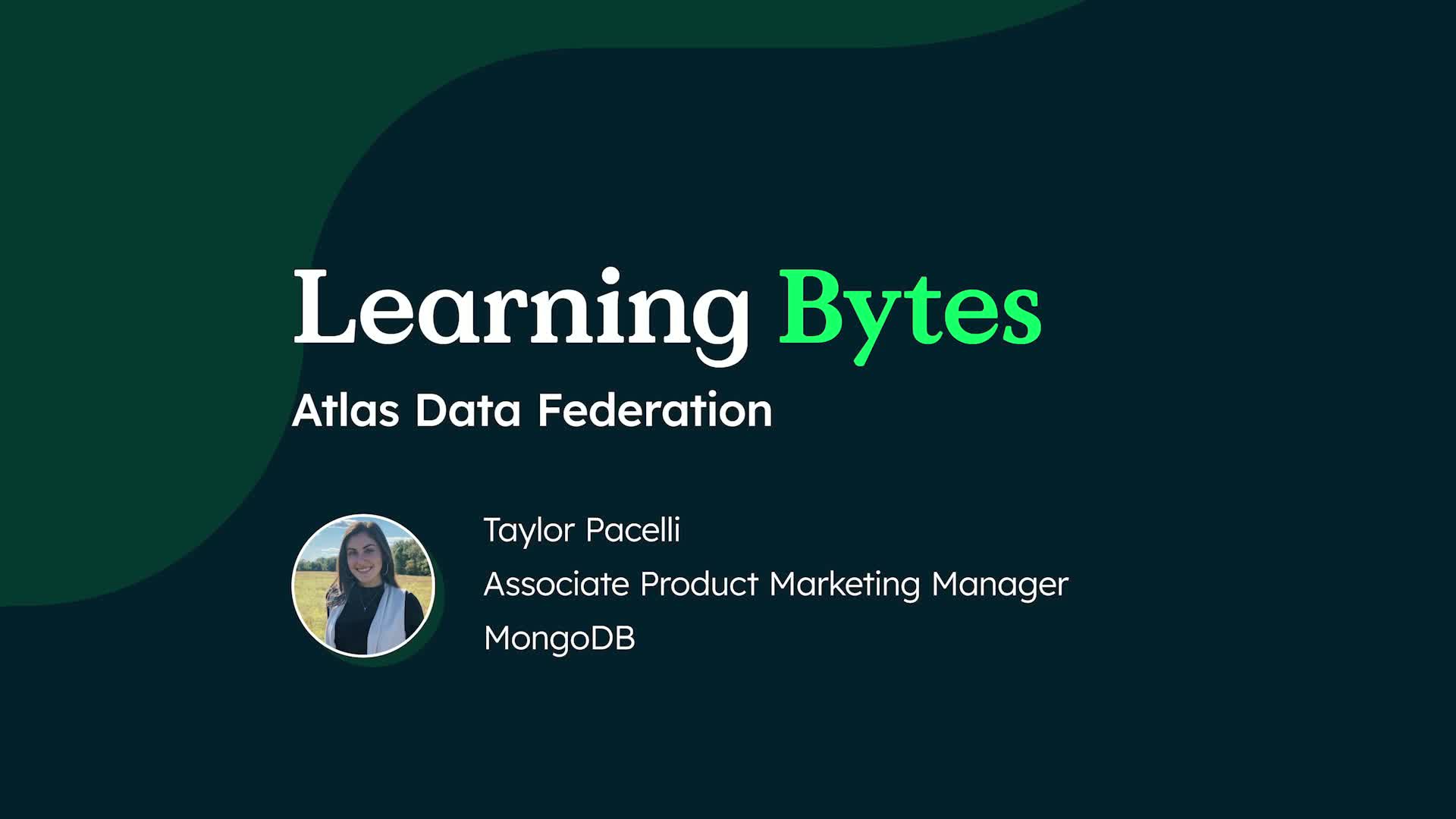 Atlas Data Federation - Learn | MongoDB