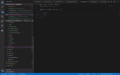 Build a React Website With a Bootstrap Template - Passing Data Between Pages