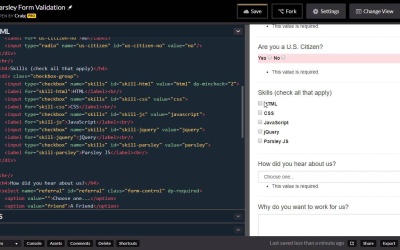 Form Validation With Parsley - Checkbox Validations