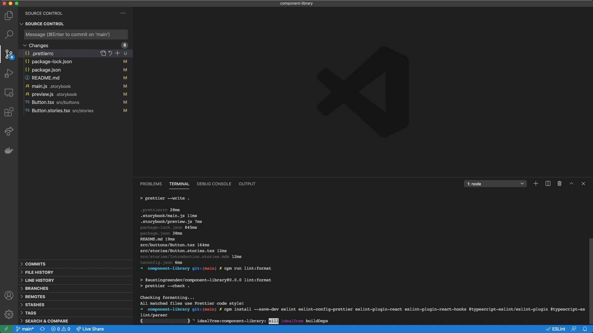 How To Keep React Code Consistent With Prettier And Eslint Building A Company Component