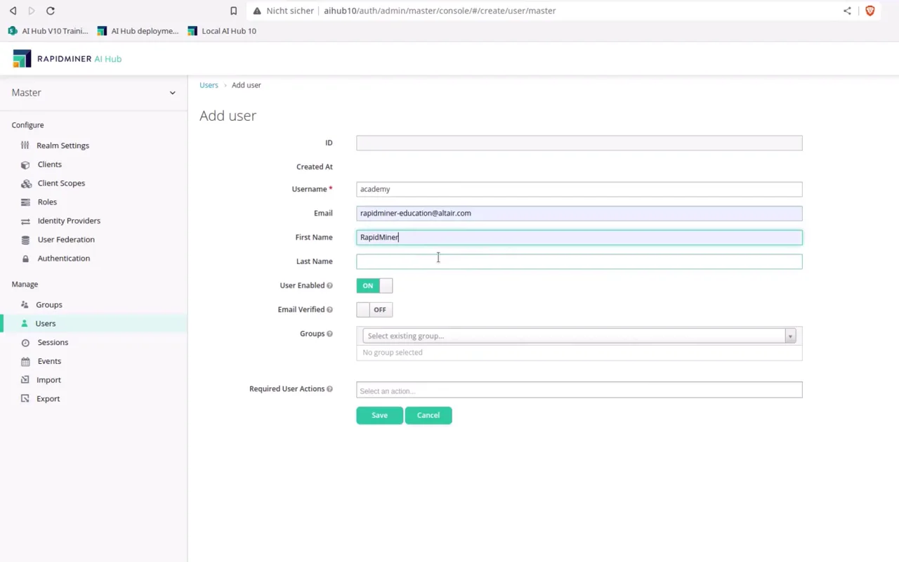 Platform Administration Master - AI Hub Administration (v10.2 and later ...