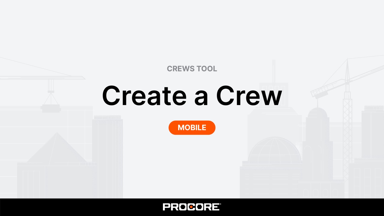 Videos - Procore