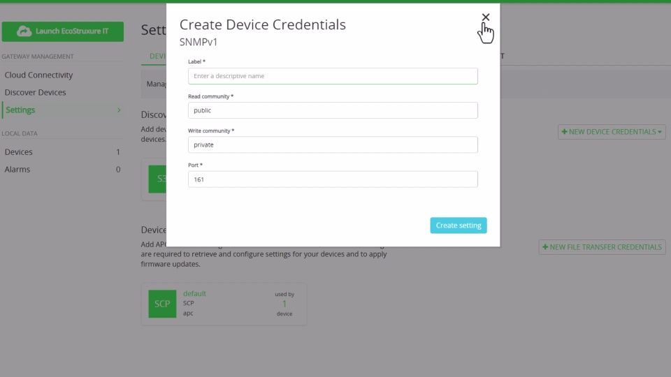 Video: Configure device credentials in the Gateway - Schneider Electric ...