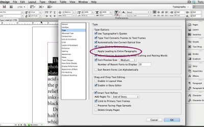 InDesign Fundamentals - Type I - Character Formatting