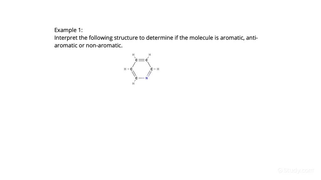 How to Interpret a Skeletal Structure with Aromatic Rings | Chemistry ...
