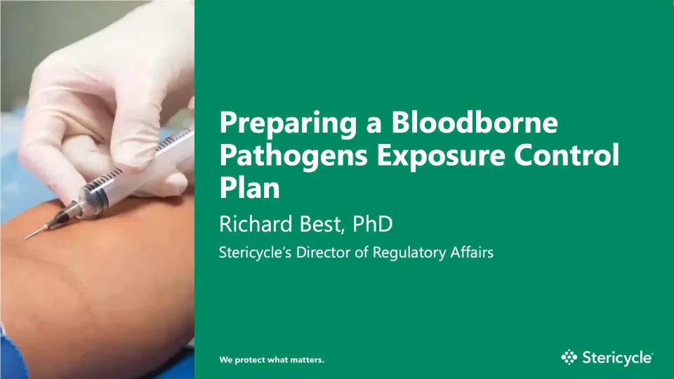 Bloodborne Pathogens Exposure Exposure Control Plan