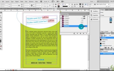 Book Layout in InDesign - Create and eBook Version