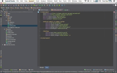 Getting Started With Android - Creating the Toolbar