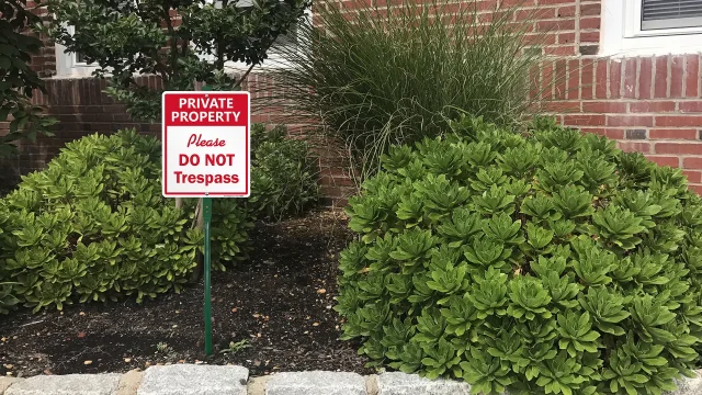Security Yard Signs | Security Signs for Lawn | LawnBoss® Signs