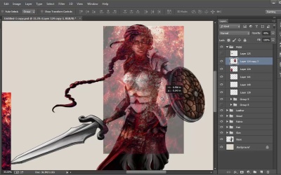 The Fundamentals of Digital Painting - Creating a Metal Effect