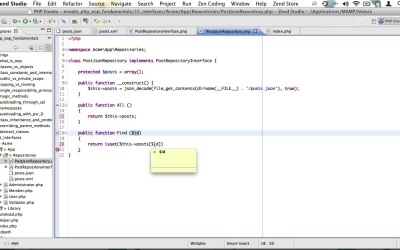 PHP Object Oriented Programming Fundamentals - Interfaces