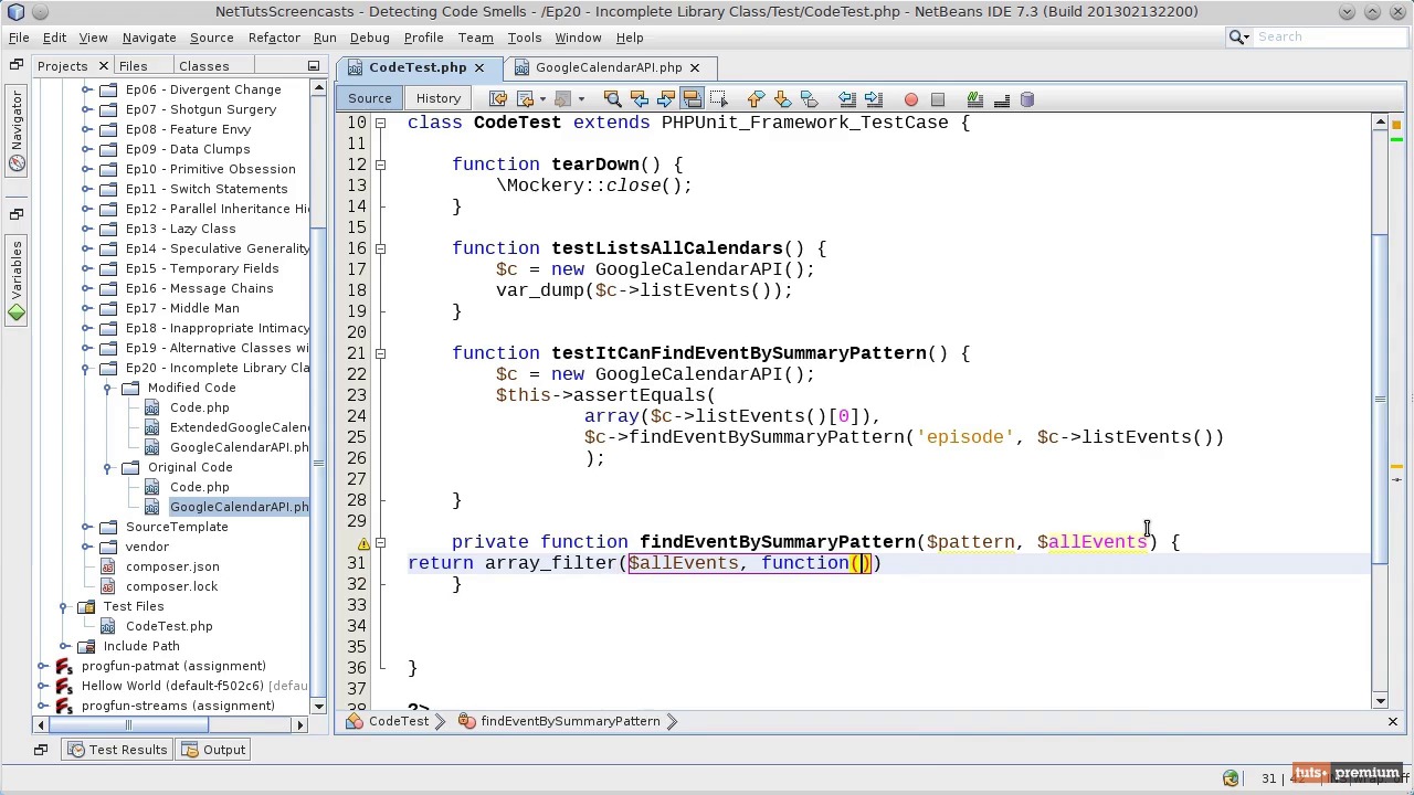 Detecting Code Smells - Incomplete Library Class