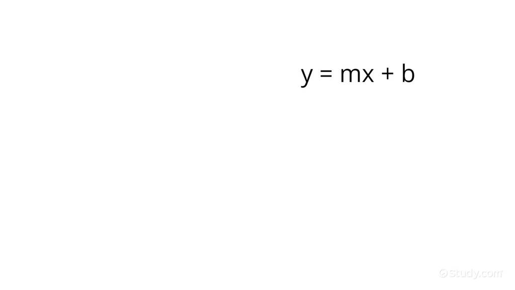 How to Graph a Linear Equation of the Form Y=Mx | Algebra | Study.com