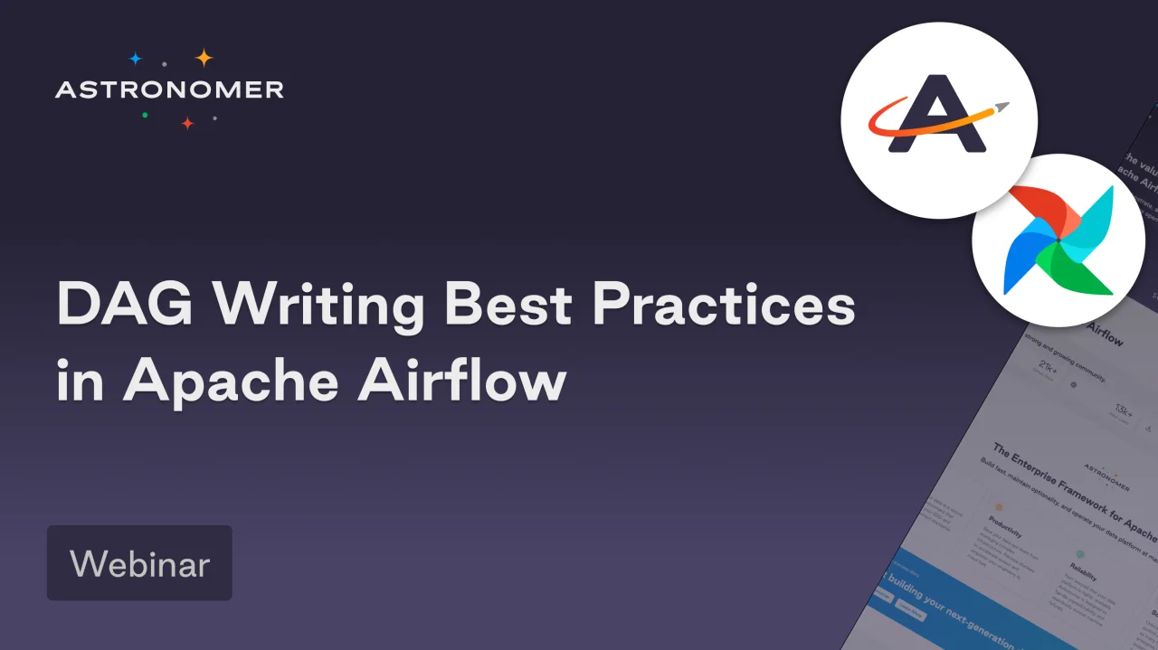 DAG Writing Best Practices in Apache Airflow® - Video