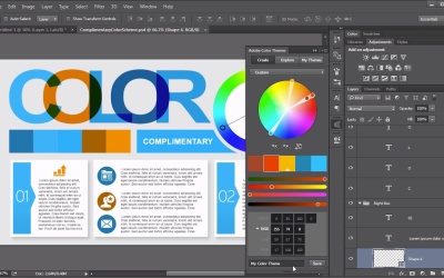 Working With Color in Adobe Photoshop - Adobe Color Themes