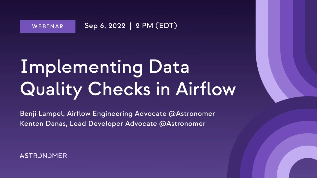 Implementing Data Quality Checks in Airflow - Video