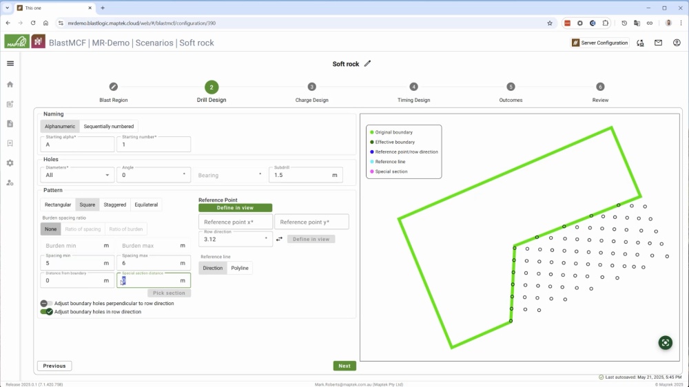 Maptek - How to optimise open pit blast design in BlastMCF