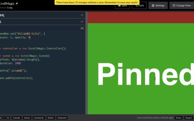 Getting Started With ScrollMagic - Scrollable GSAP Animations