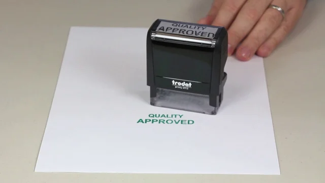 Quality Control Stamps - From QCLabels.com