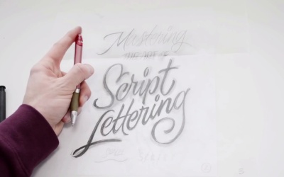 Mastering Script Lettering - Stabbing Connections