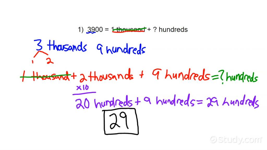 Regrouping Numbers into Various Place Values | Math | Study.com