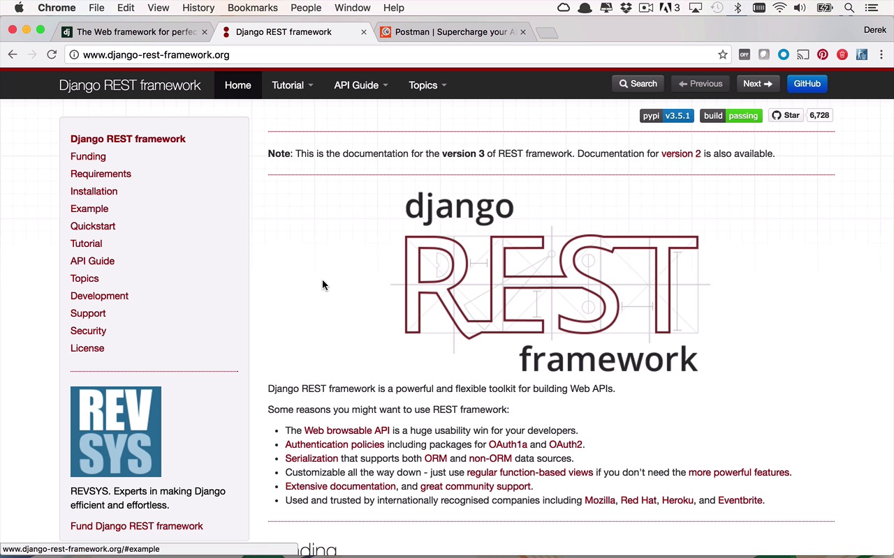 Create a REST API With Django - Goodbye