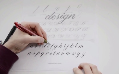 Mastering Script Lettering - Thicks and Thins