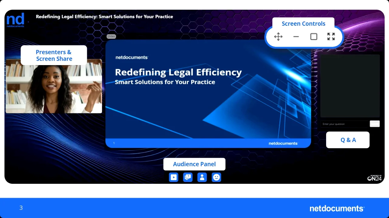 On-Demand Webinar | Redefining Legal Efficiency: Smart Solutions for ...