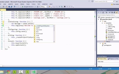 Create a Custom Yeoman Generator - Greeting the User