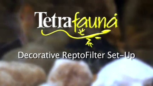 TETRAFAUNA Decorative ReptoFilter for Frogs, Newts & Turtles, 55-gal ...