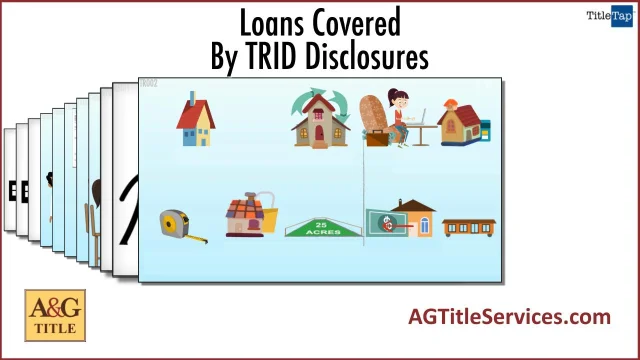 What Kinds Of Loans Do TRID Disclosures Cover? - Albany, Schenectady ...