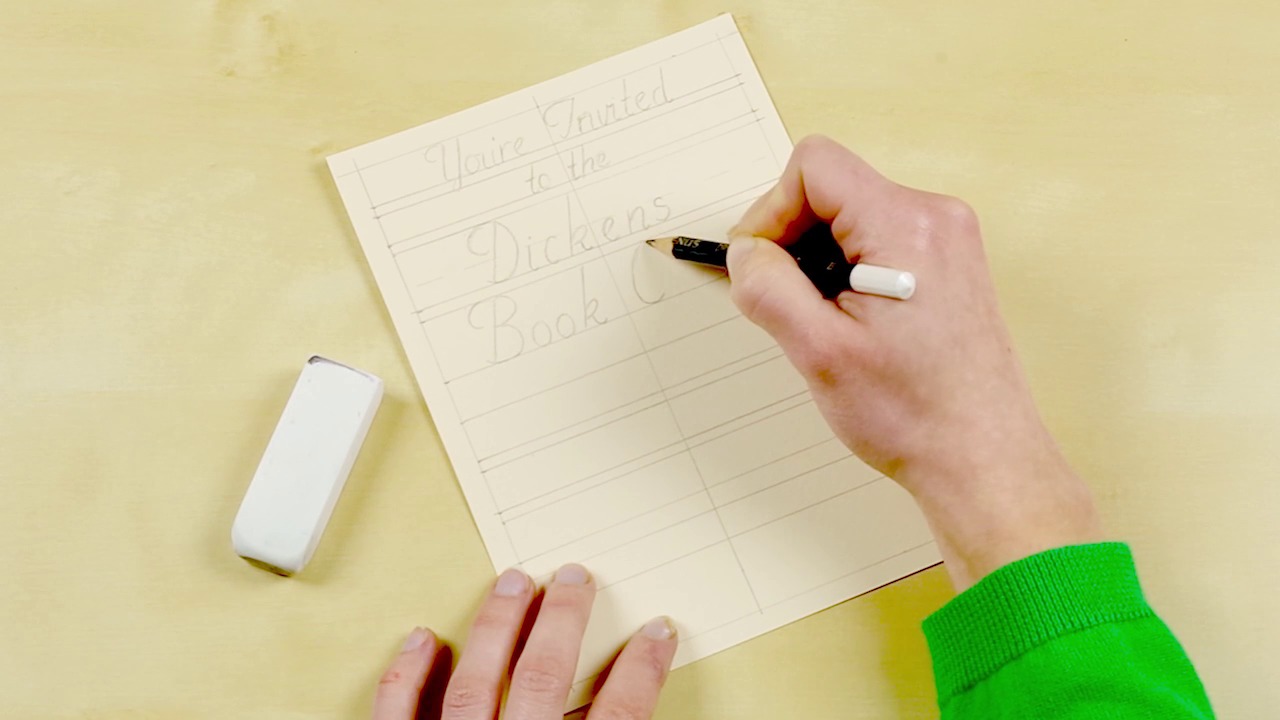 The Art of Calligraphy: Roundhand Script - Pencil Your Letters